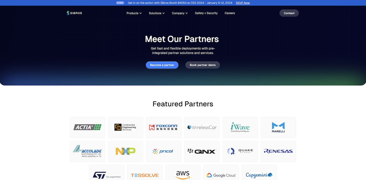 Global Tech Partnerships: Sibros' Connected Vision